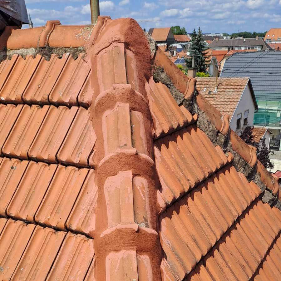 Rénovation et réparation du faîtage - Entreprise Engel